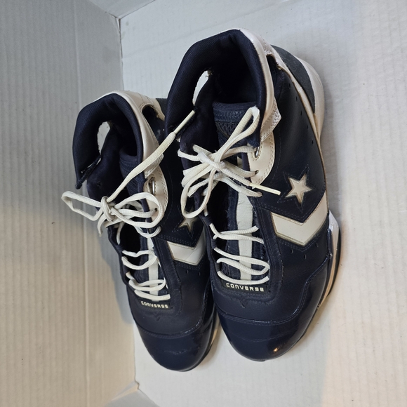 Converse | Shoes | Converse Men Blue And White Dwayne Wade Basketball ...